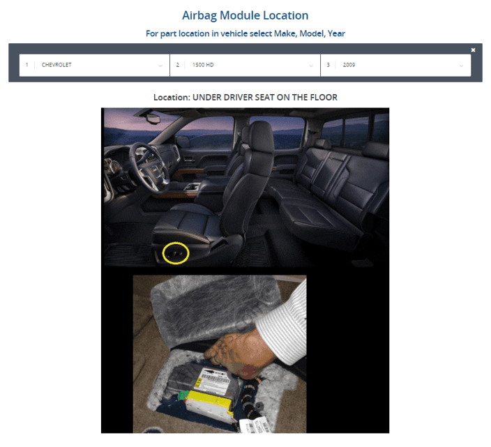 How to remove airbag control module